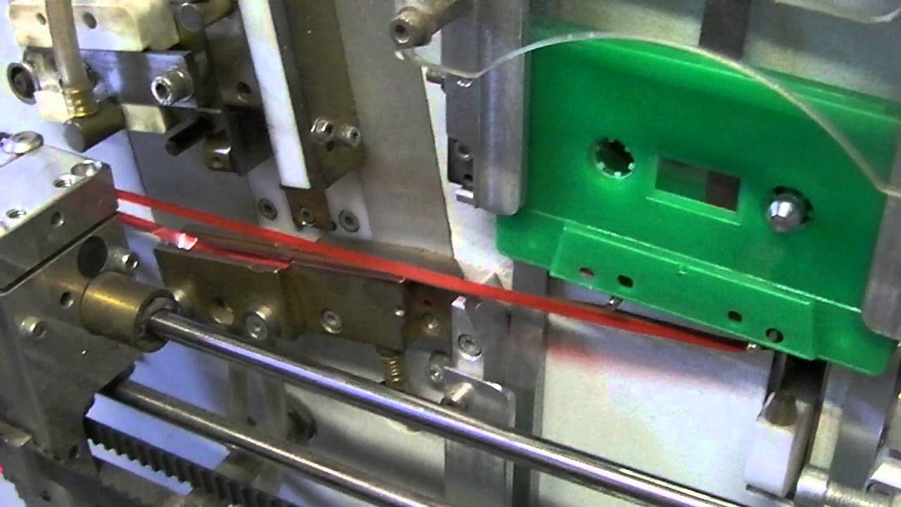 Tapematic Audio Cassette Winding machine - YouTube