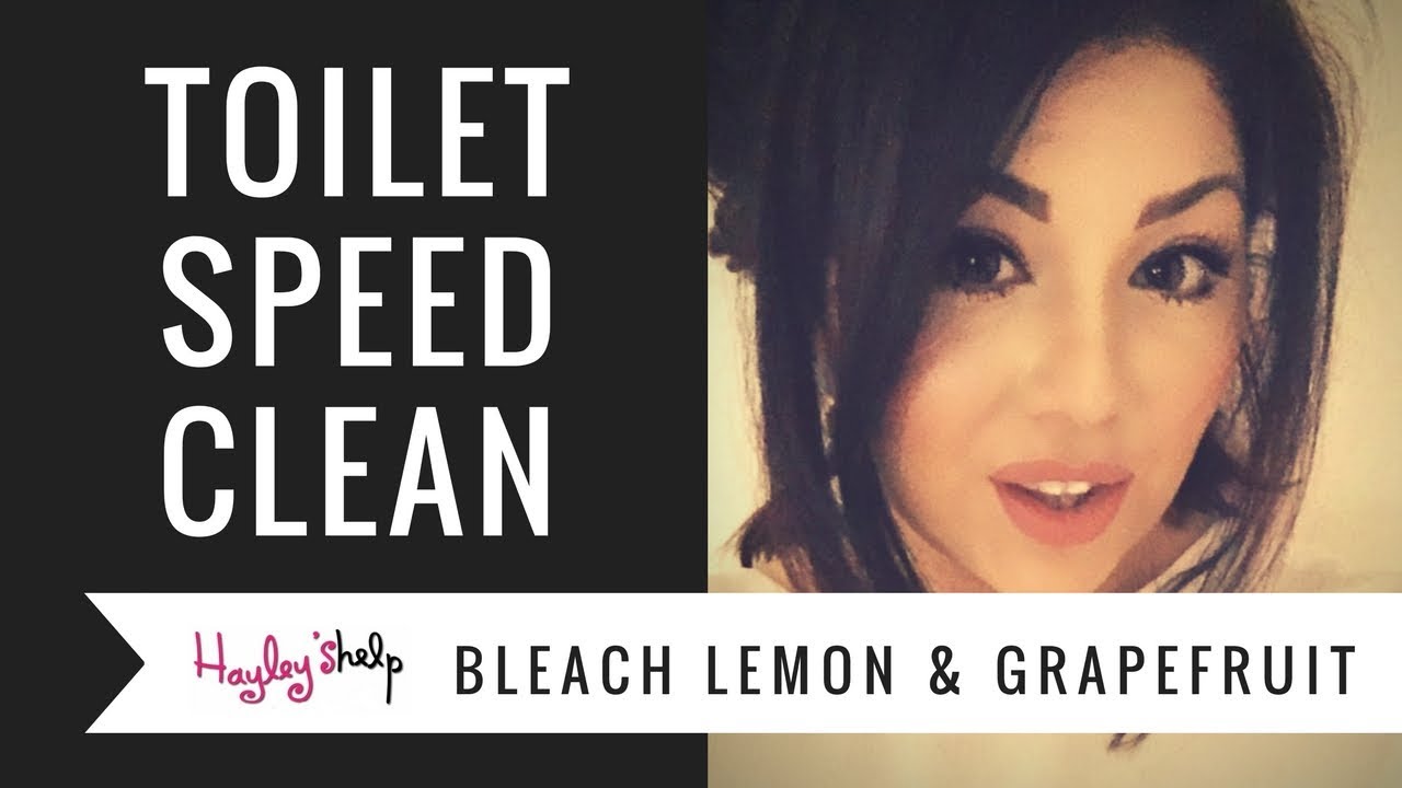 Toilet Speed Clean, My Methods | How To Clean Your Toilet - YouTube