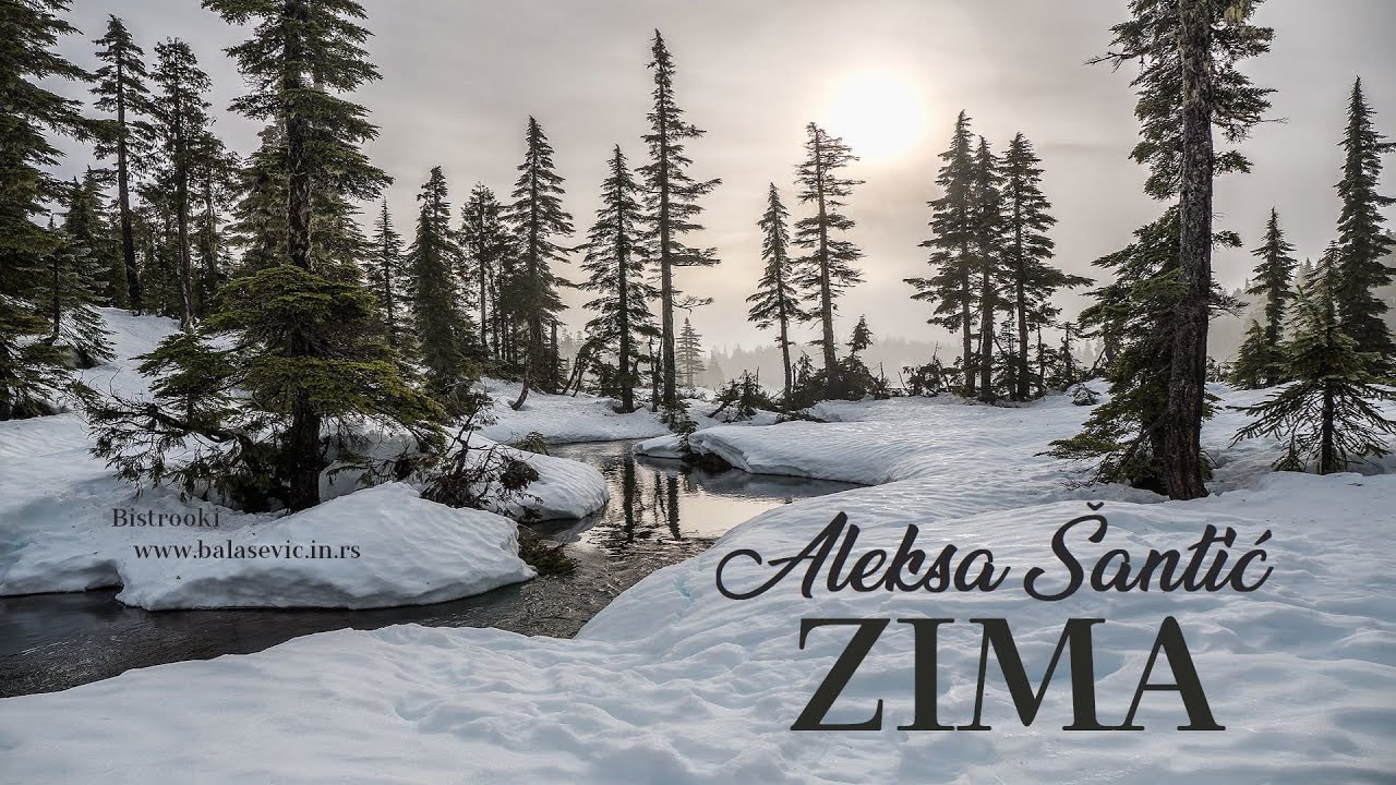 Aleksa Šantić – ZIMA (Tekst) - YouTube