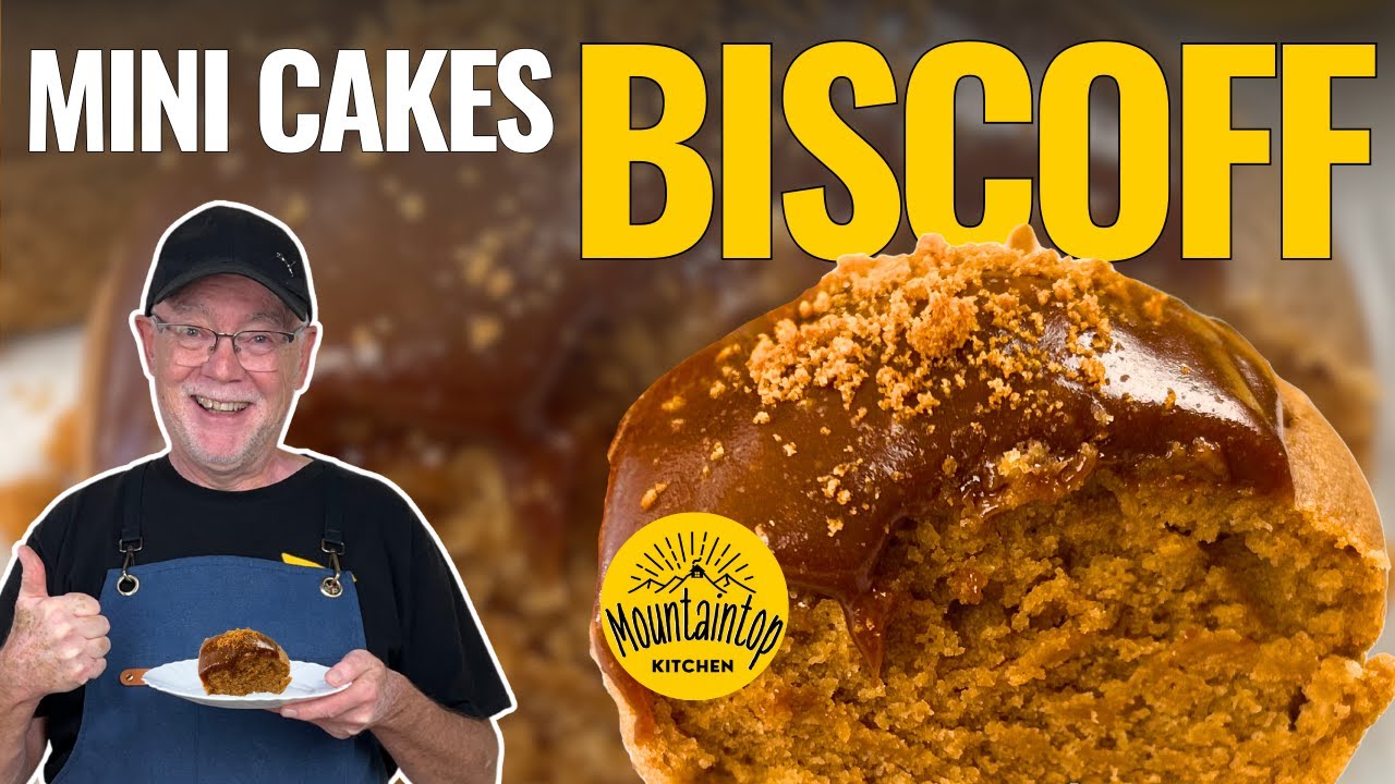 Mini Biscoff Cakes - YouTube