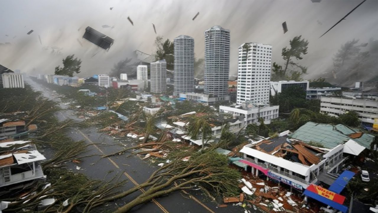 Tragedy in the Philippines! Debris strewn everywhere, Typhoon Marce in ...