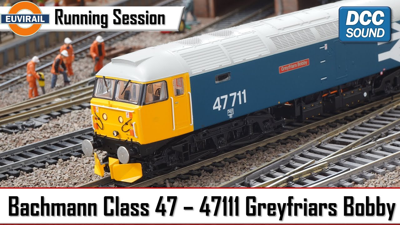 Bachmann 35-415SF Class 47/7 47711 'Greyfriars Bobby' BR Blue (Large ...