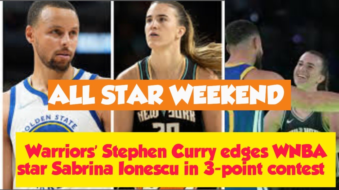 STEPH CURRY VS SABRINA IONESCU 3 POINTS CONTEST INTENSE LABAN # ...