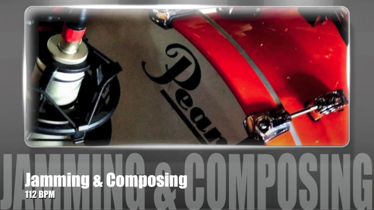 Free drum & loop track for Jamming & Composing - 112 BPM - YouTube
