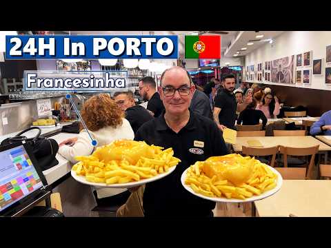24H In PORTO - Ultimate Portuguese Food Tour - Best Porto Hot Dog & \