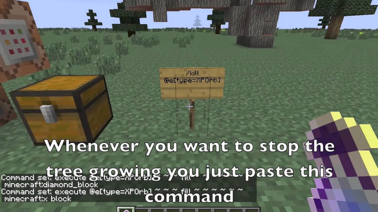 Magic Beans in Vanilla Minecraft-1.8 Snapshot - YouTube