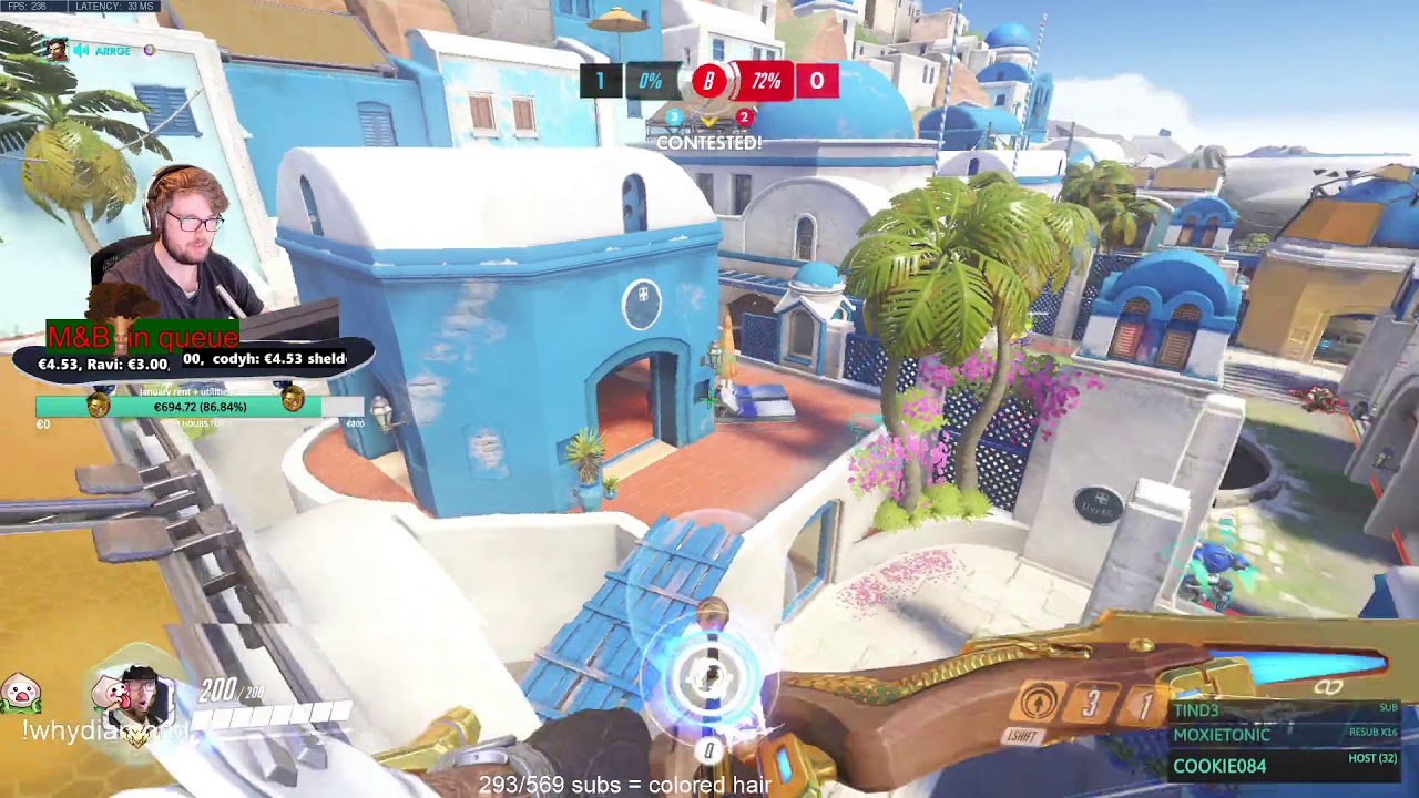 ARRGE #1 HANZO GAMEPLAY! [ OVERWATCH SEASON 20 TOP 500 ] - YouTube