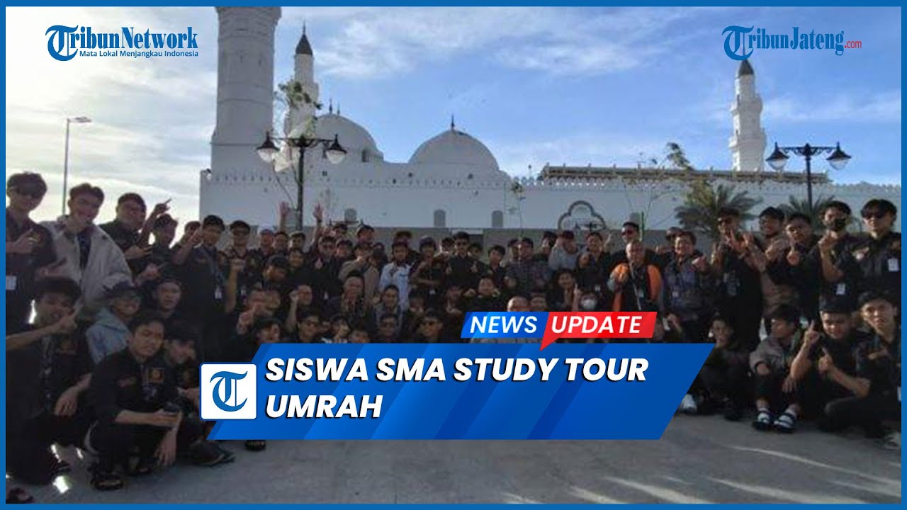 Viral Siswa SMA Study Tour Umrah ke Mekah Ternyata Program Ponpes - YouTube