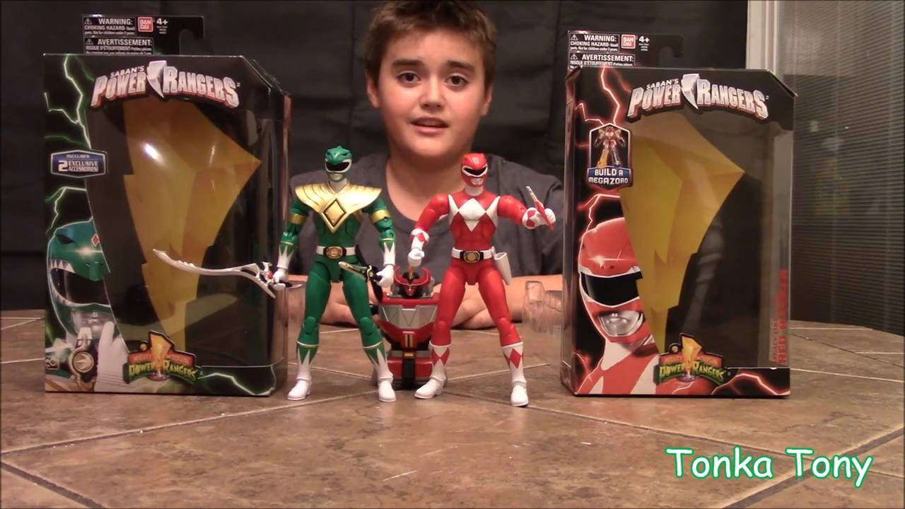 Mighty Morphin Power Rangers Legacy Collection Figures by Bandai - YouTube