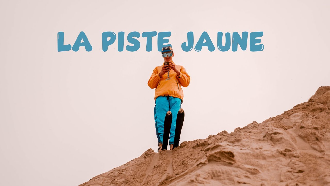 LA PISTE JAUNE - Ski sur Sable [Short Film] - YouTube