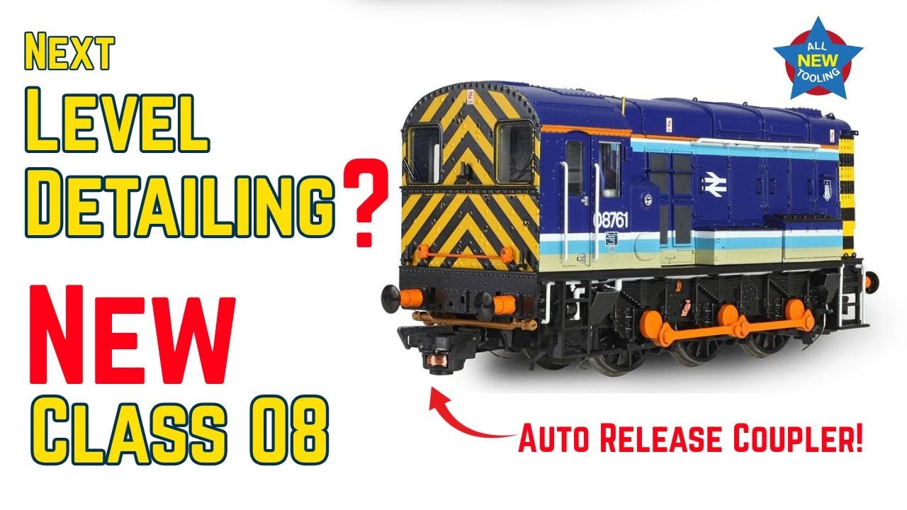 Next-Level Detailing? Bachmann’s All-New Class 08! - YouTube