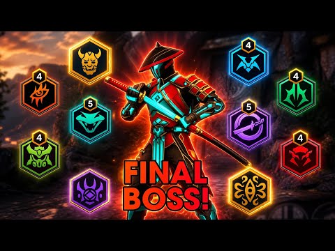 Shadow fight 3: Final Boss vs My best Sets • Freezing breeze event