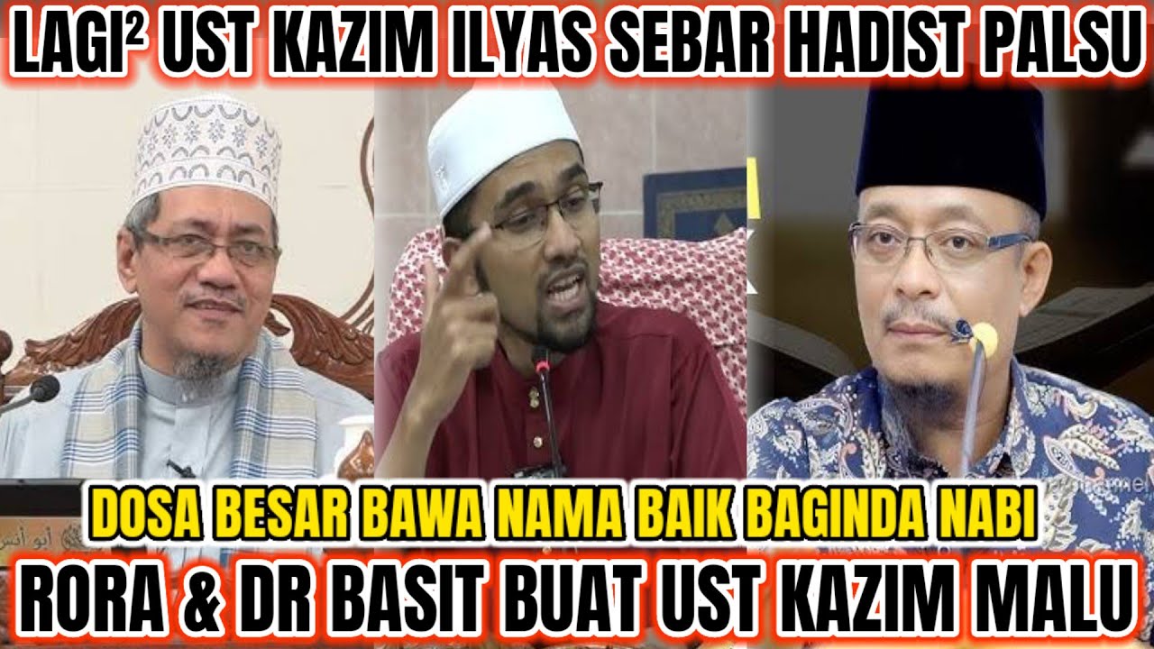 DR ROZAIMI & DR BASIT KATA BERBOHONG ATAS NAMA NABI NERAKA TEMPATNYA UST KAZIM ILYAS DI BUAT ...