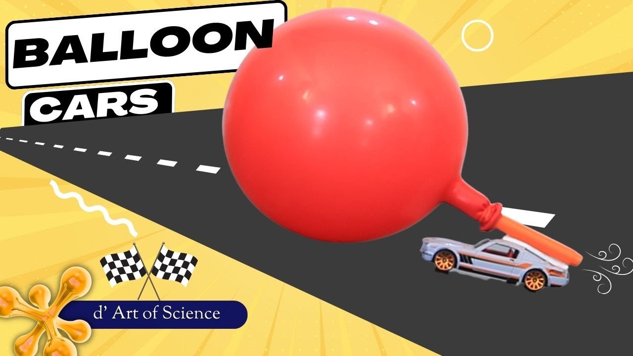DIY BALLOON CARS! | Third Law of Motion | dArtofScience - YouTube