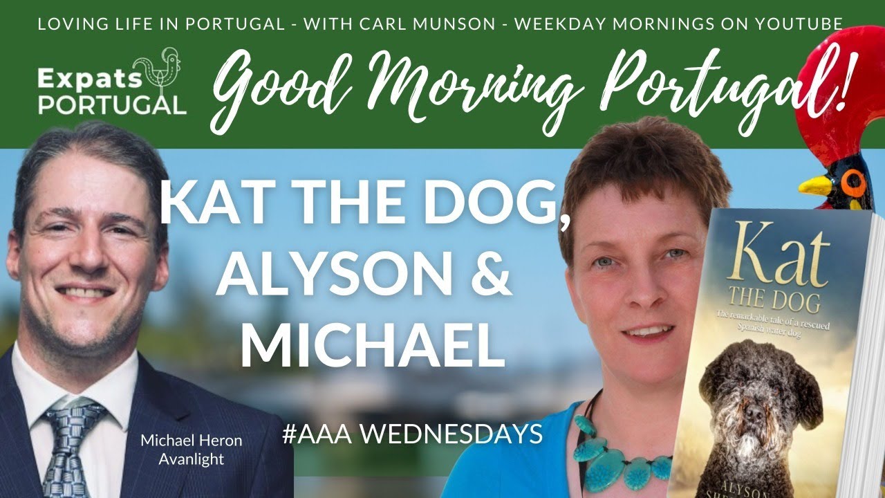 Kat the Dog on Good Morning Portugal! with Alyson Sheldrake & Michael ...