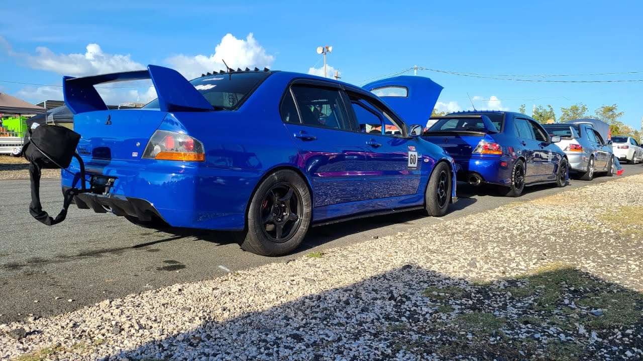 1000HP Evo 8 at DIPR Roll Race 4 - YouTube