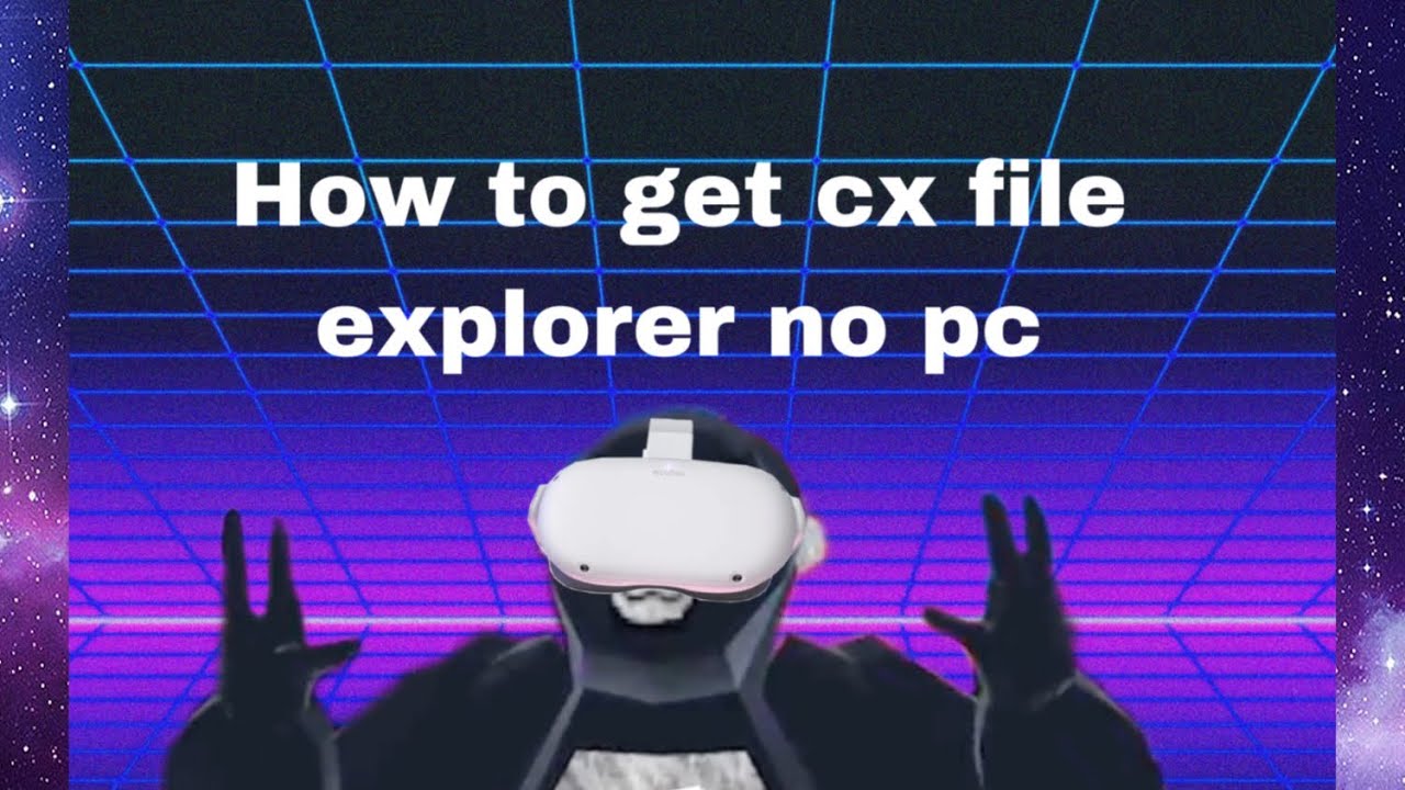 How to get cx file explorer no pc - YouTube