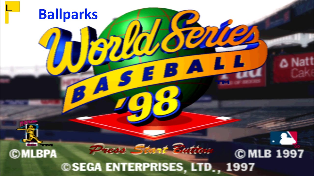 World Series Baseball 98 [SEGA Saturn] | Sports Game Ballparks 🏟 ⚾️ ...