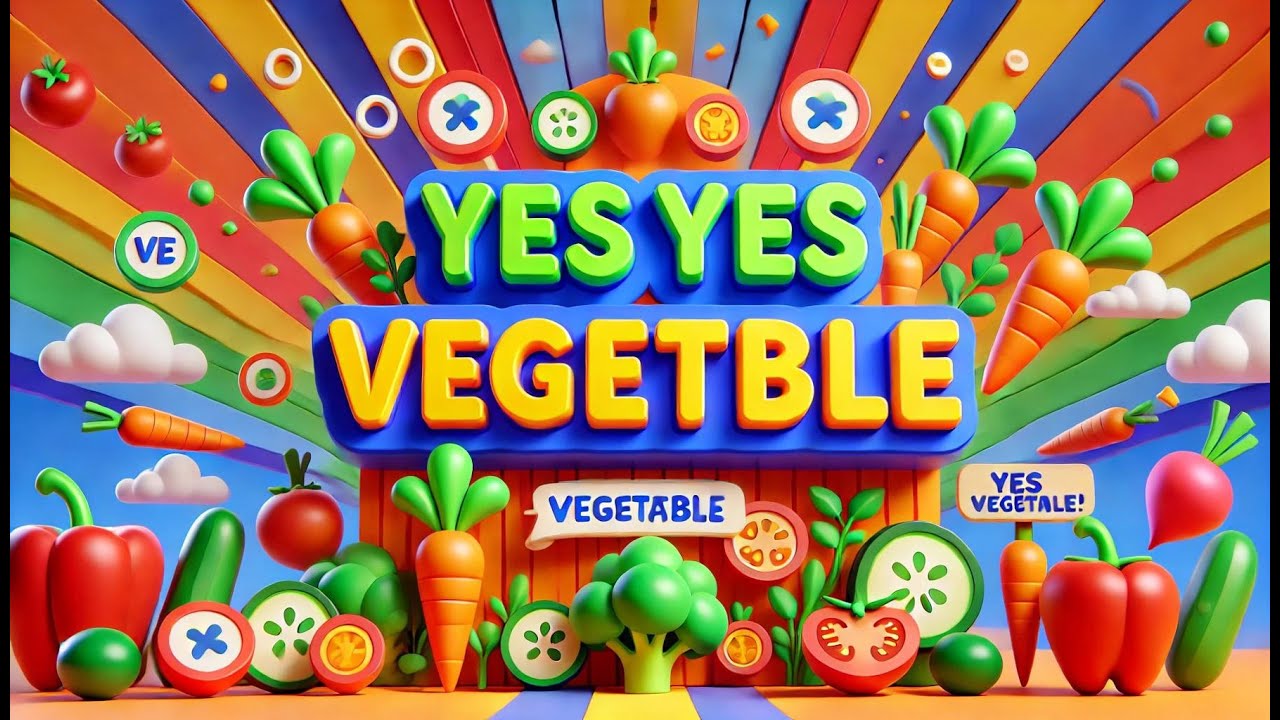 Yes Yes Vegetables At The Supermarket! 🍅 | HappyMelon | Nursery Rhymes ...
