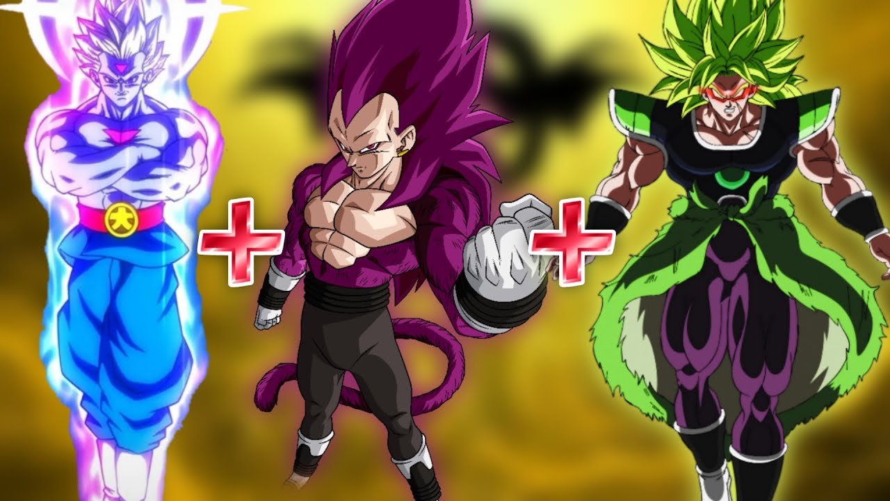 True Form Grand Priest + SSJ4 Ego Vegeta + Legendary SS Broly = FUSION ...
