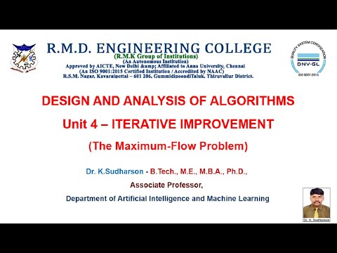 The Maximum Flow Problem - YouTube