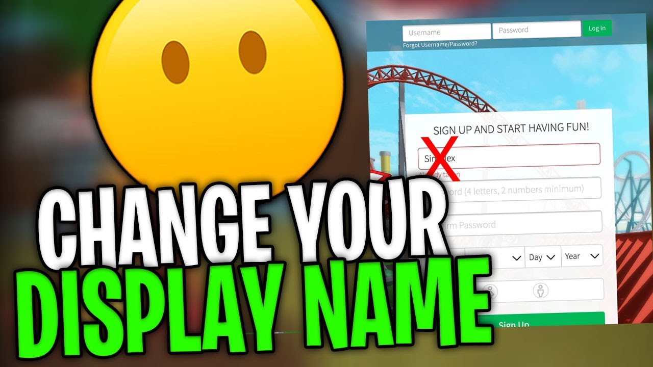 How To Change Your Display Name On Roblox! 100% WORKING METHOD!! - YouTube