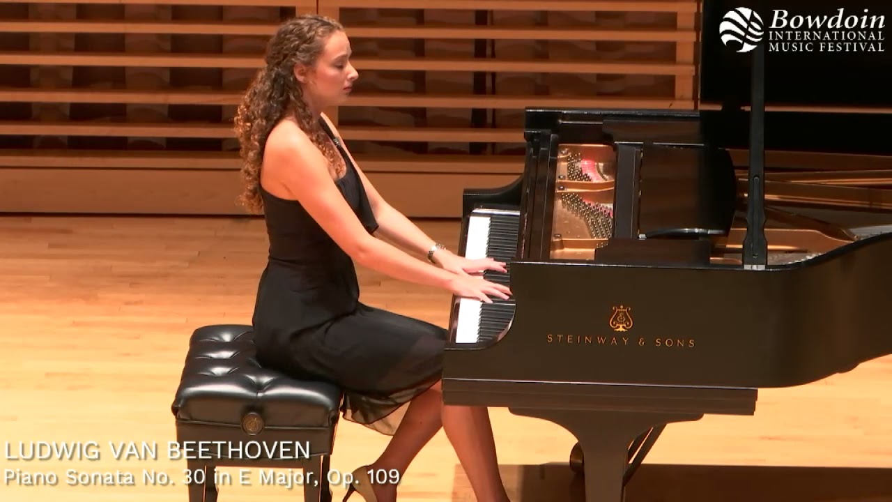Allison Hillier - Beethoven Piano Sonata No. 30 in E major, Op.109 ...