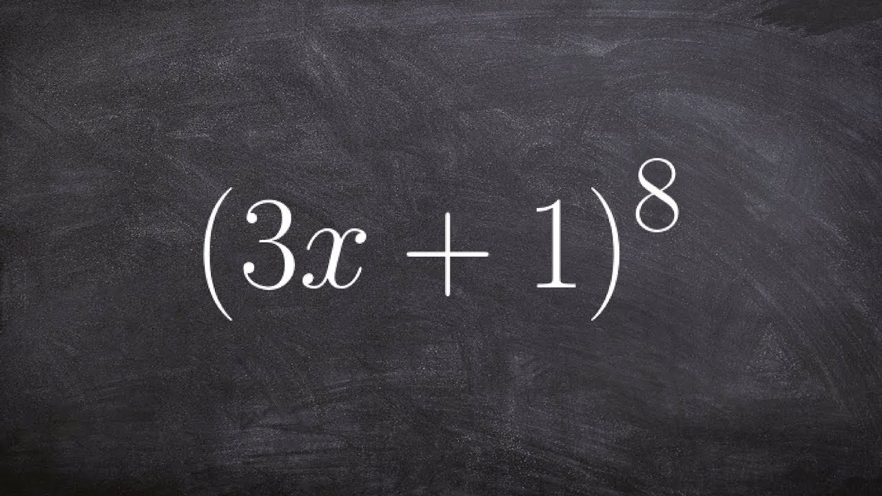 Learn how to find the third term of binomial expansion using using ...