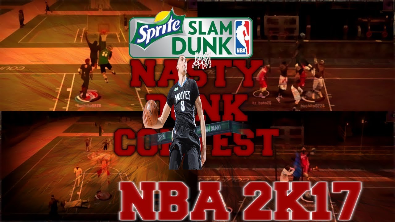 NBA 2K17 EPIC POSTERIZER DUNK CONTEST | LIT MYPARK THE BEST EXPLOSIVE ...