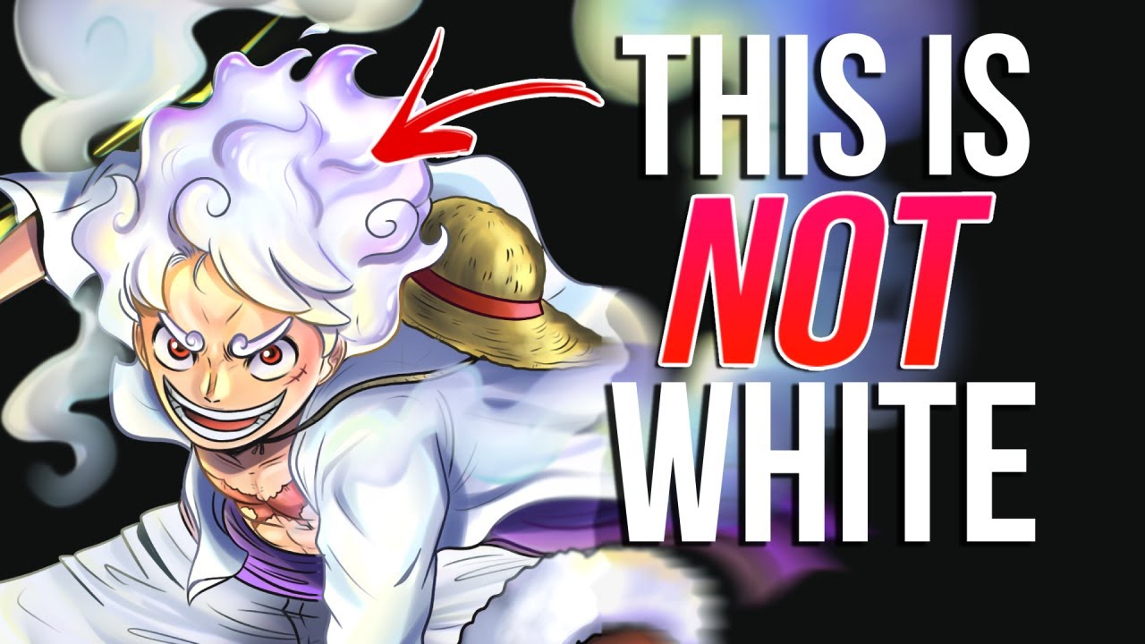 How I Color GEAR 5 Luffy - YouTube