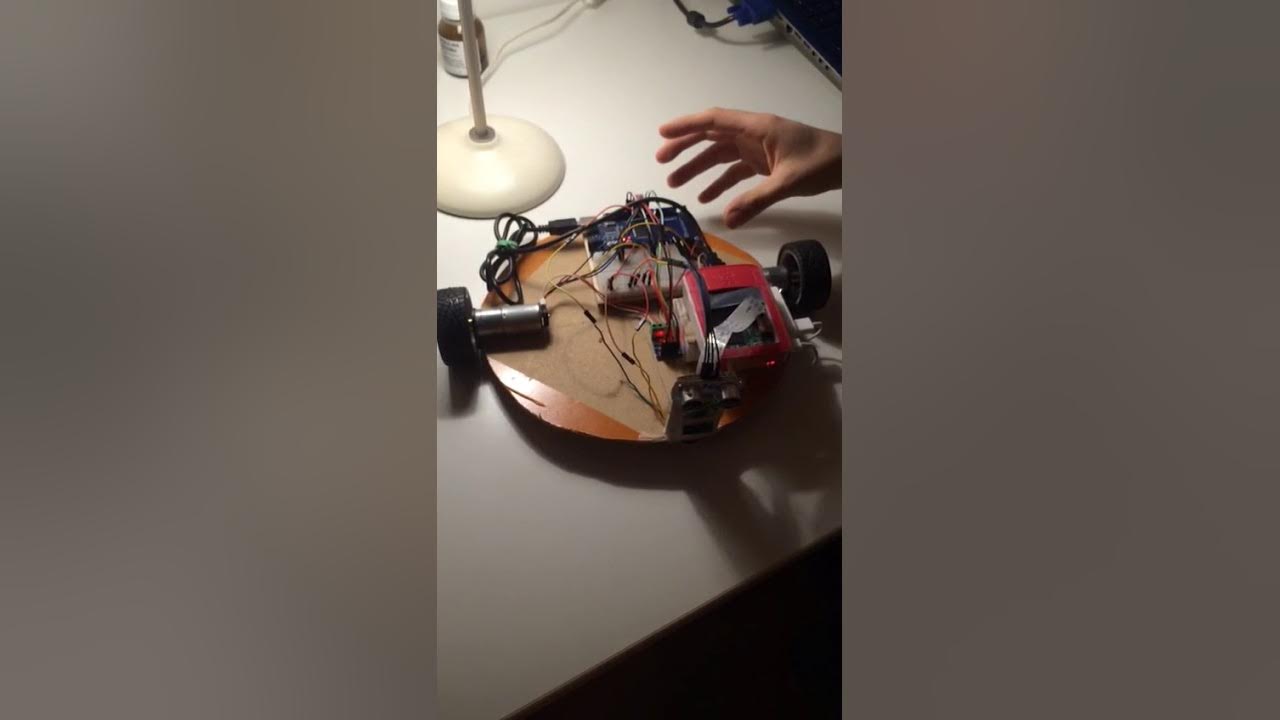 Robot+Arduino+Raspberry PI3 + OpenCV face detection - YouTube