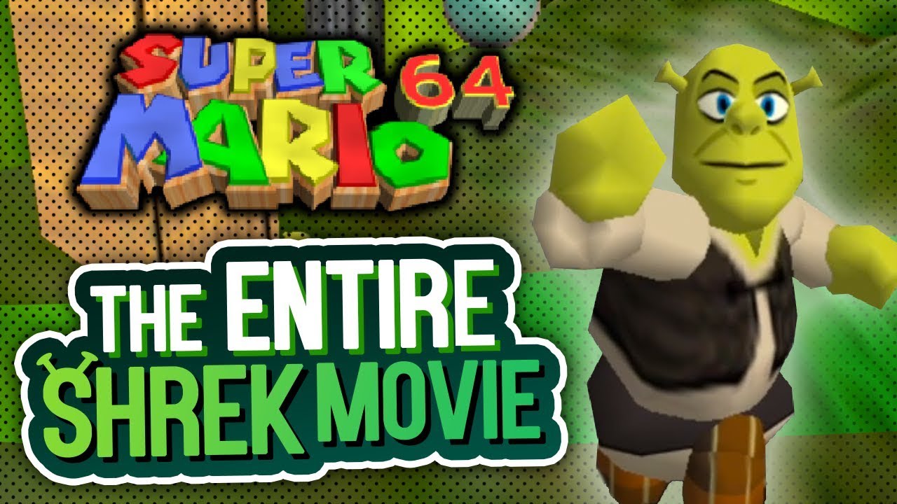 The Entire Shrek Movie in Super Mario 64 - YouTube