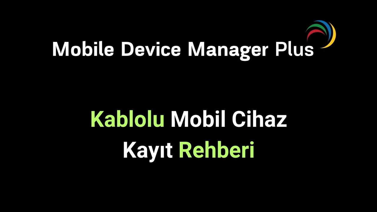 Mobile Device Enrollment – USB Debug Mode - YouTube
