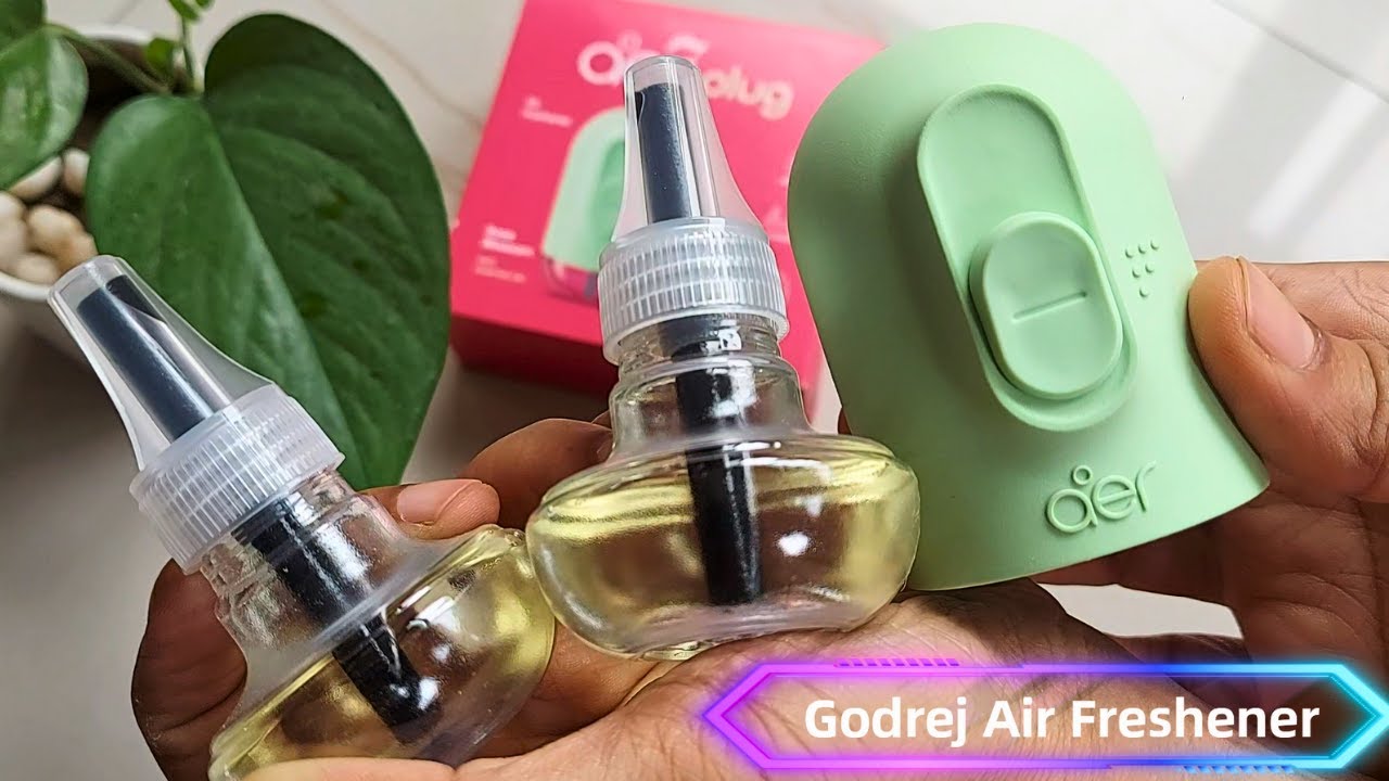 Godrej aer Plug Electric Air Freshener Review & Demo | Godrej aer Freshener 1 machine + 2 ...
