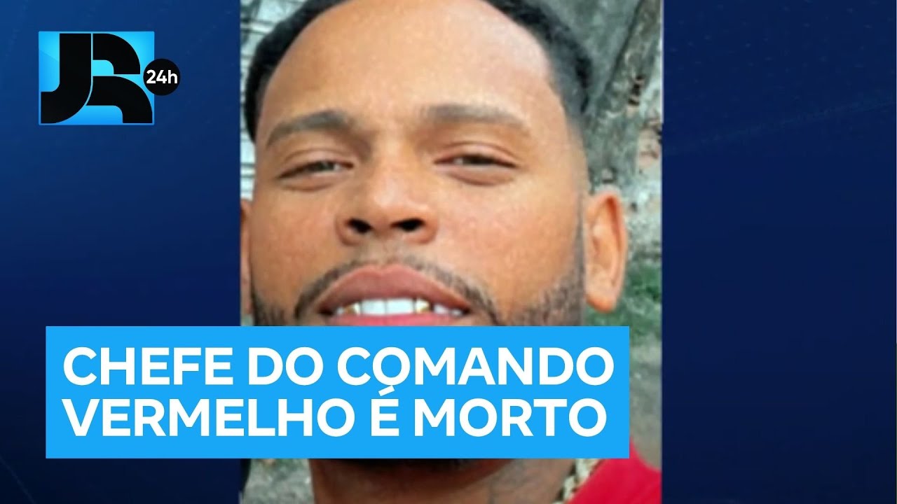 Chefe do Comando Vermelho é morto em operação no Rio de Janeiro - YouTube