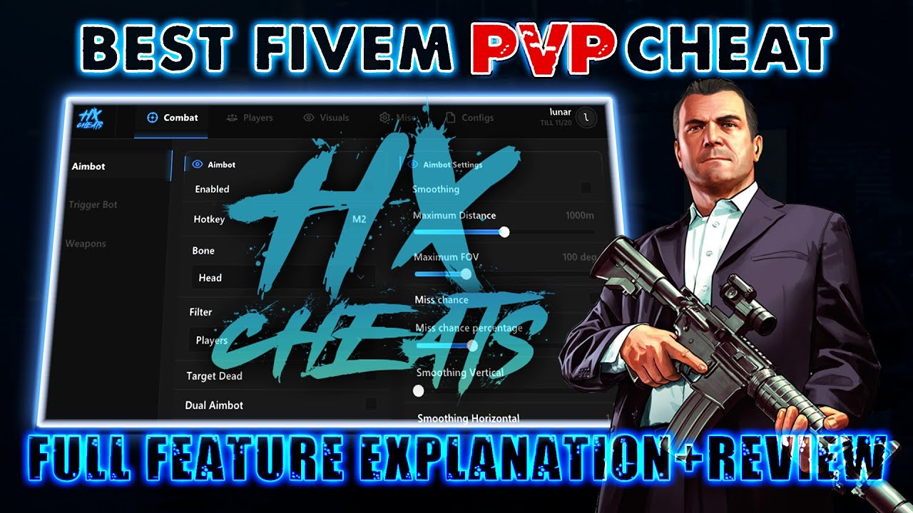 Hx Cheats FiveM Mod Menu [Best PvP Cheat] [Feature Explanation+Review ...