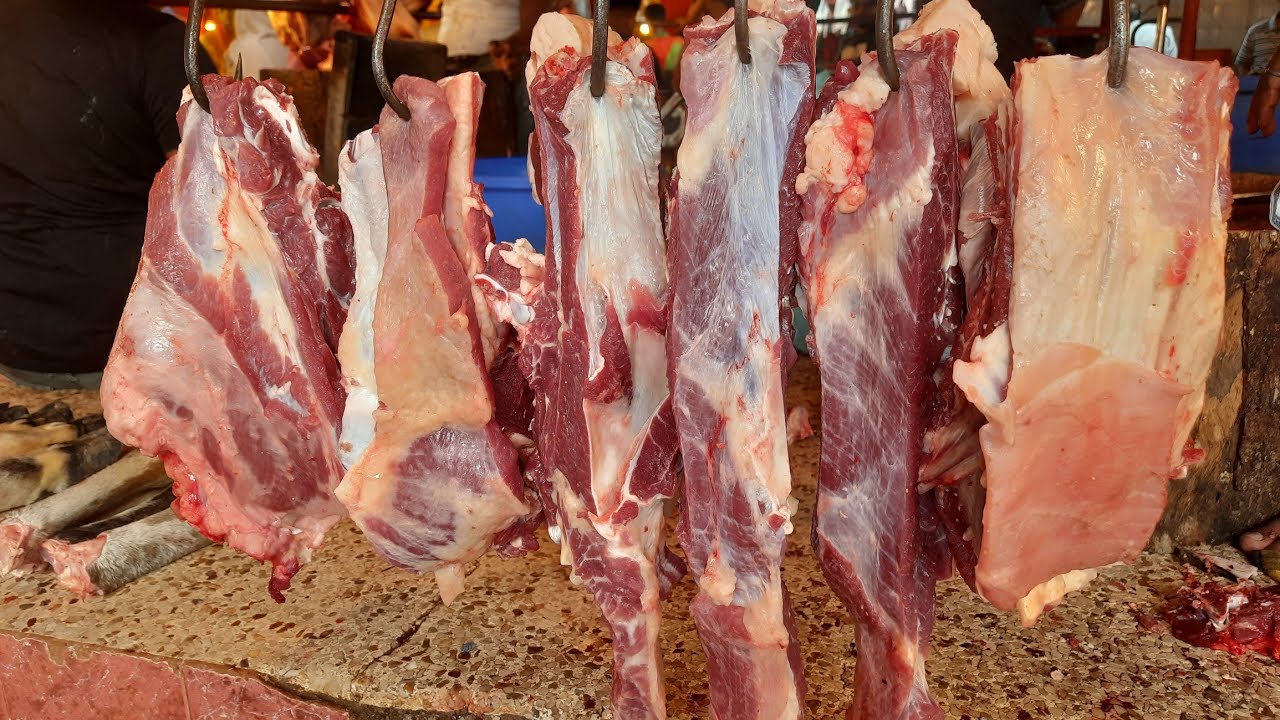 Excellent Giant Red Ox Beef & Bone Fastest Smooth Cutting Skill By ...