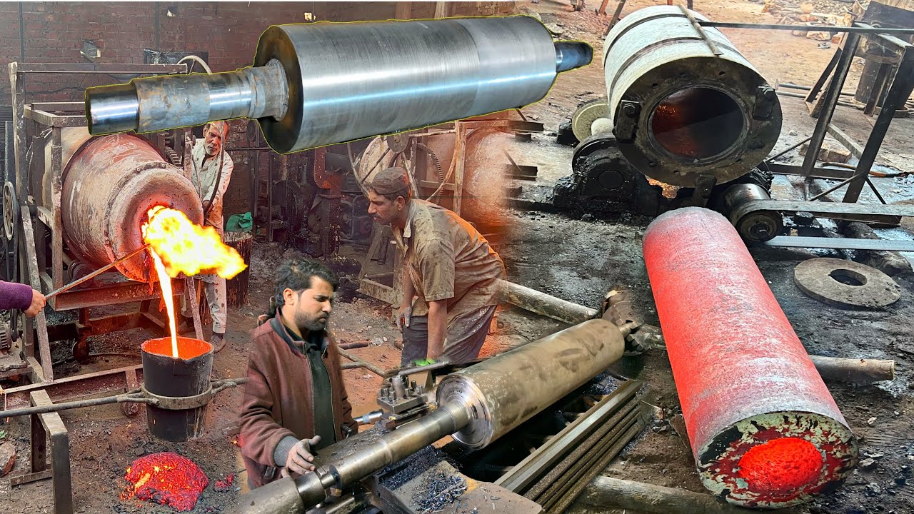 Amazing Proces of Making Shaft for Industrial Usage Astonishing ...