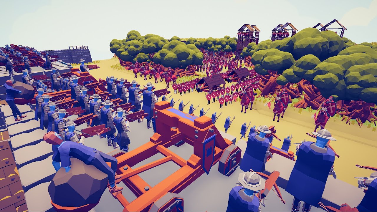 CAN 150x MEDIEVAL TROOPS KILL ENEMY LORD? - Totally Accurate Battle ...