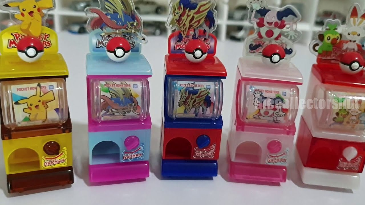Pokemon Mini Vending Machine / PokemonTakara Tomy Gachapon - Gashapon ...