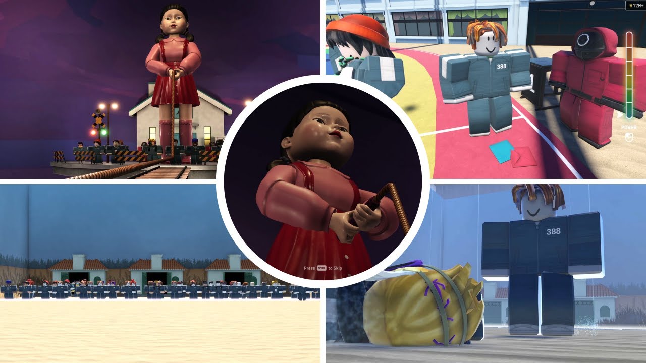 New Shrimp game with Changed graphics and Jump Rope Game & New ending ...