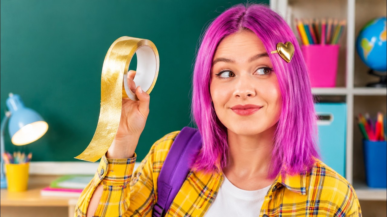 SCHOOL IS COOL! || Genius School Hacks & Hilarious Classroom Situations ...