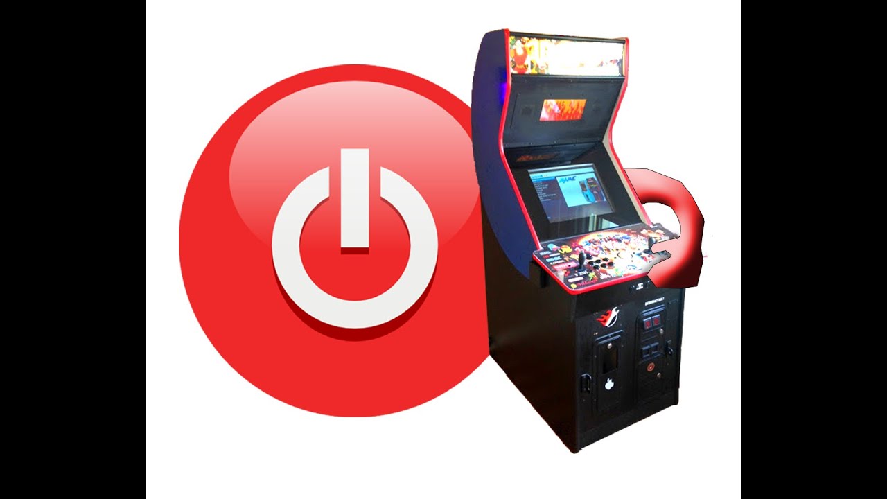 Setup one power switch on MAME Arcade Cabinet - YouTube