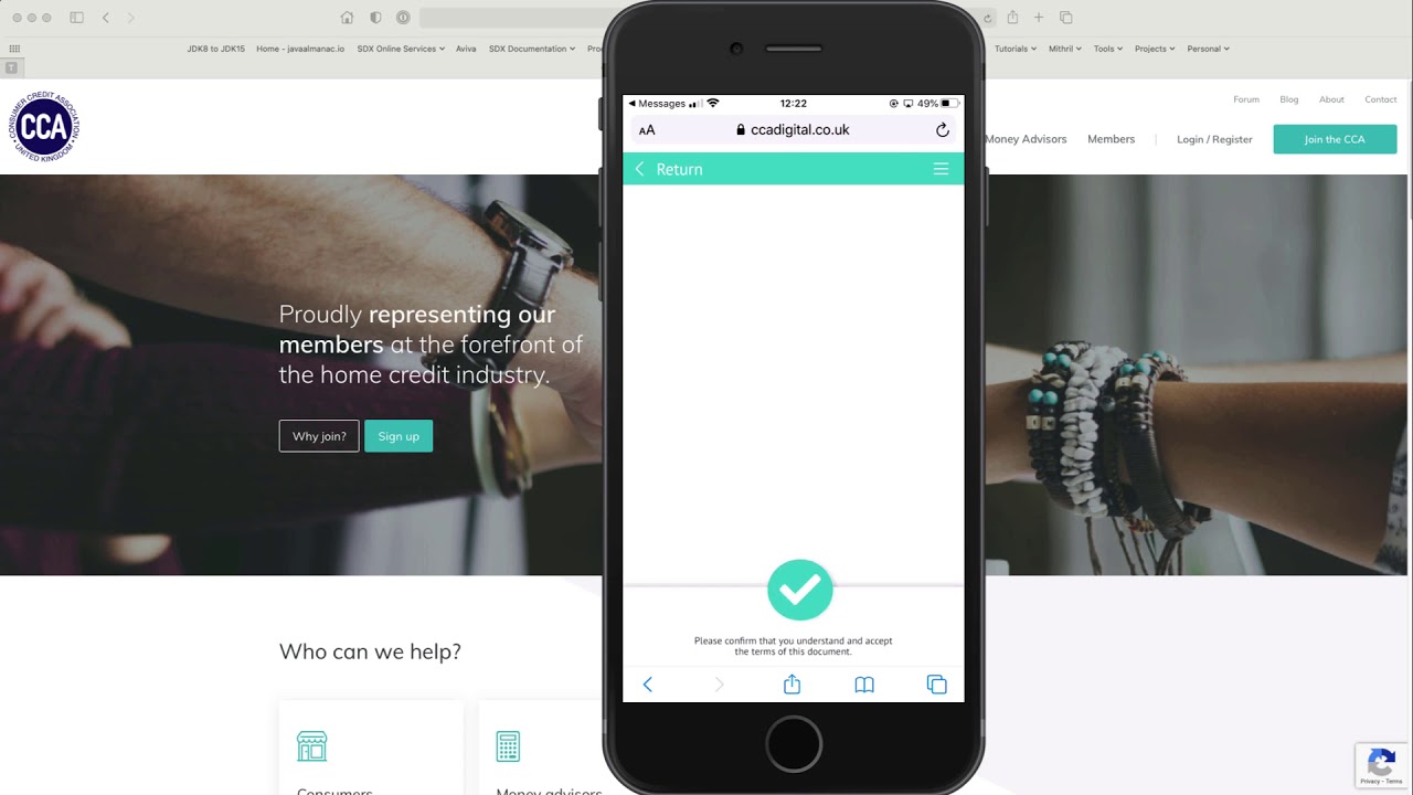CCA Digital Electronic Signatures - YouTube