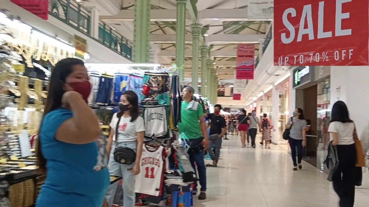 MAIN STATION TUTUBAN SHOPPING CENTER DIVISORIA #philippines #sale - YouTube