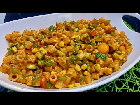 Turkish Style Pasta Salad Recipe | Macaroni Salad Turkish | Healthy Salad Recipe 