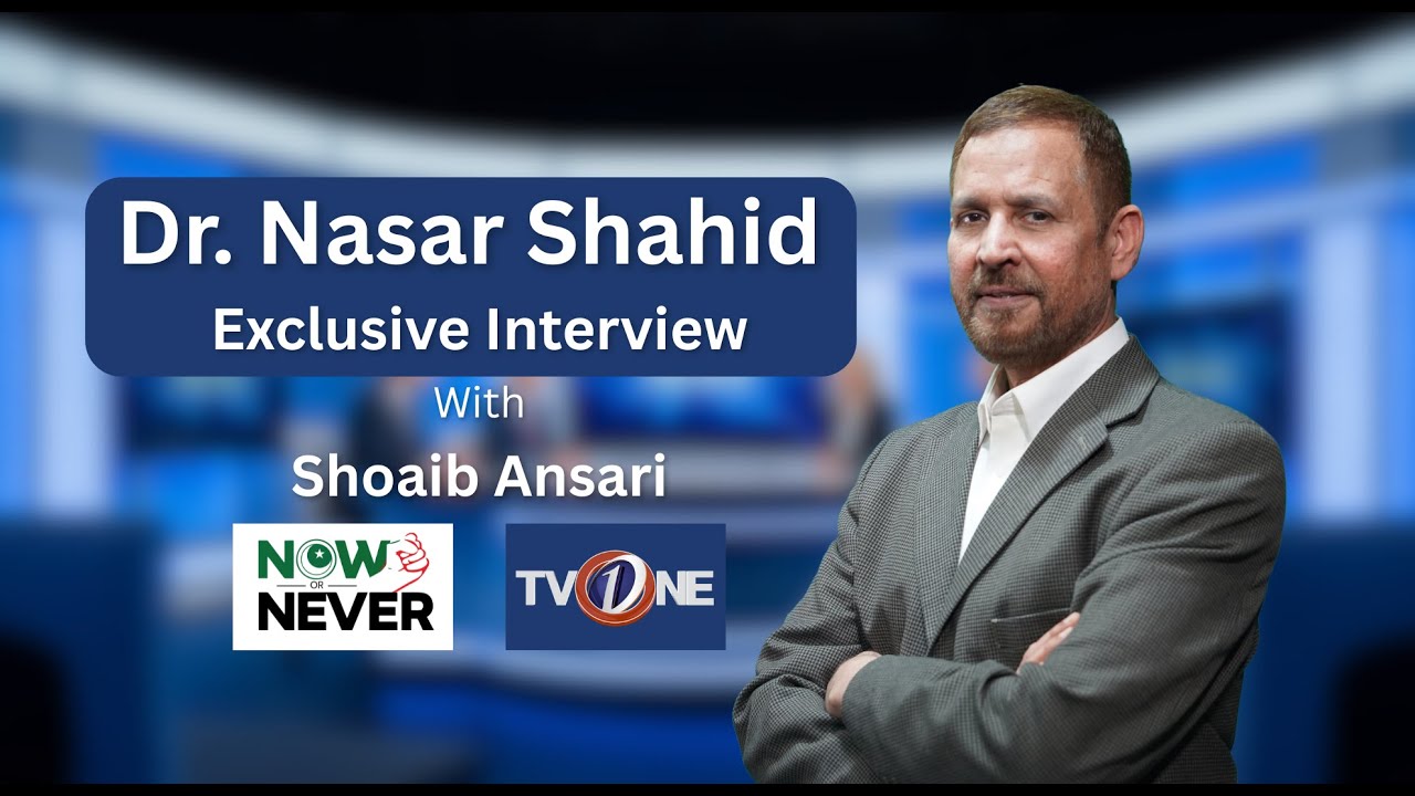 Dr. Nasar Shahid Speaks Out on TV One | Full Interview with Shoaib ...