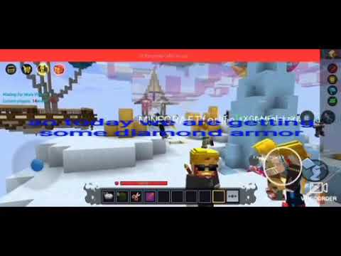 Diamond armor blockman go - YouTube