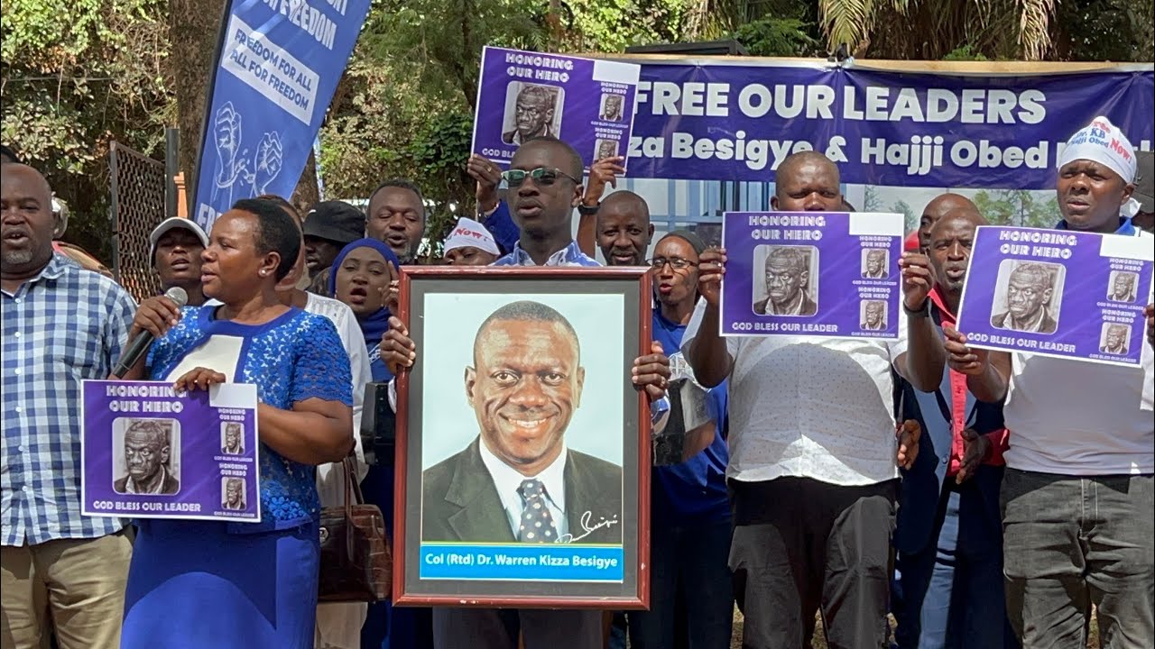 PFF members celebrate Dr Kizza Besigye as the True hero of the nation ...