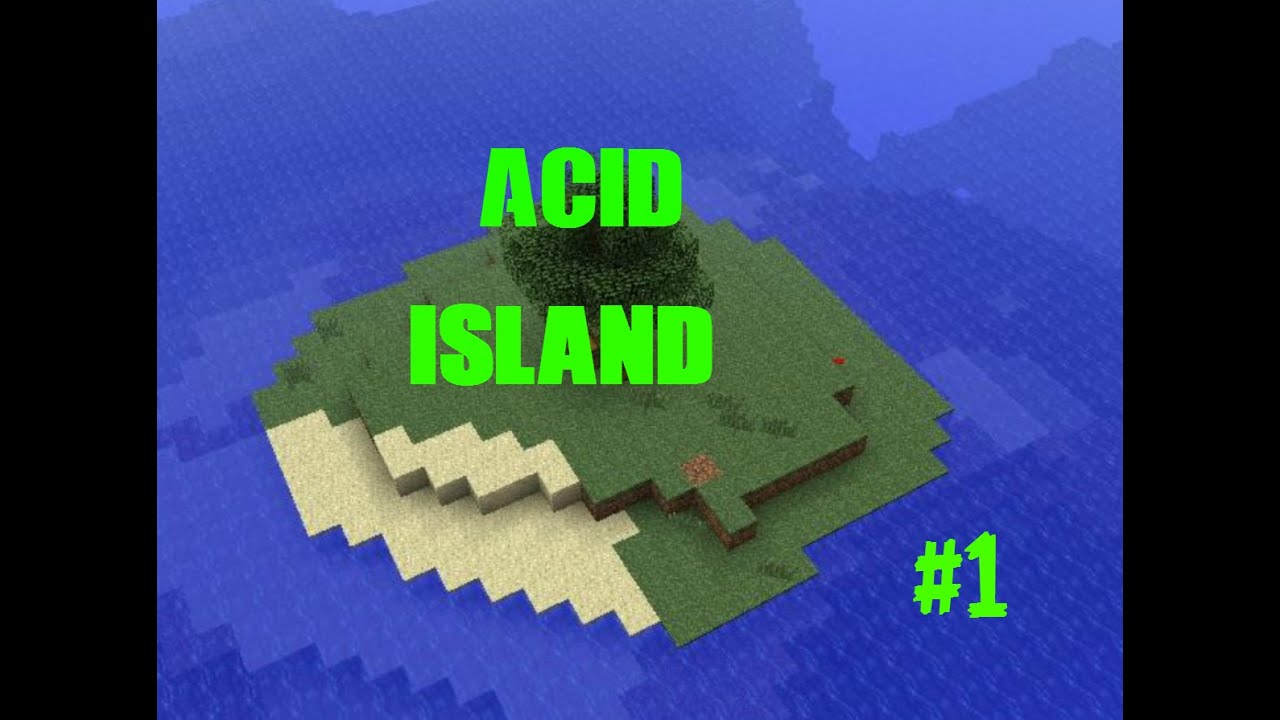 Gameplay ITA Minecraft ACID ISLAND #1 - YouTube